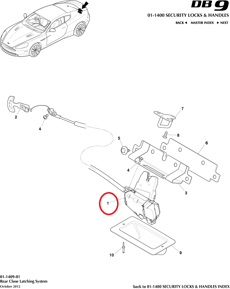 Decklid Latch Assembly – Aston Engineering